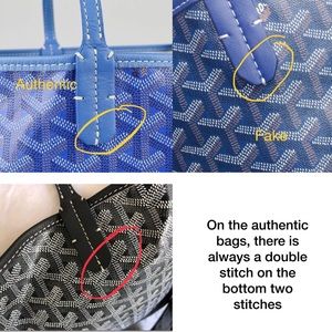 Bags | Goyard Real Vs Fake | Poshmark